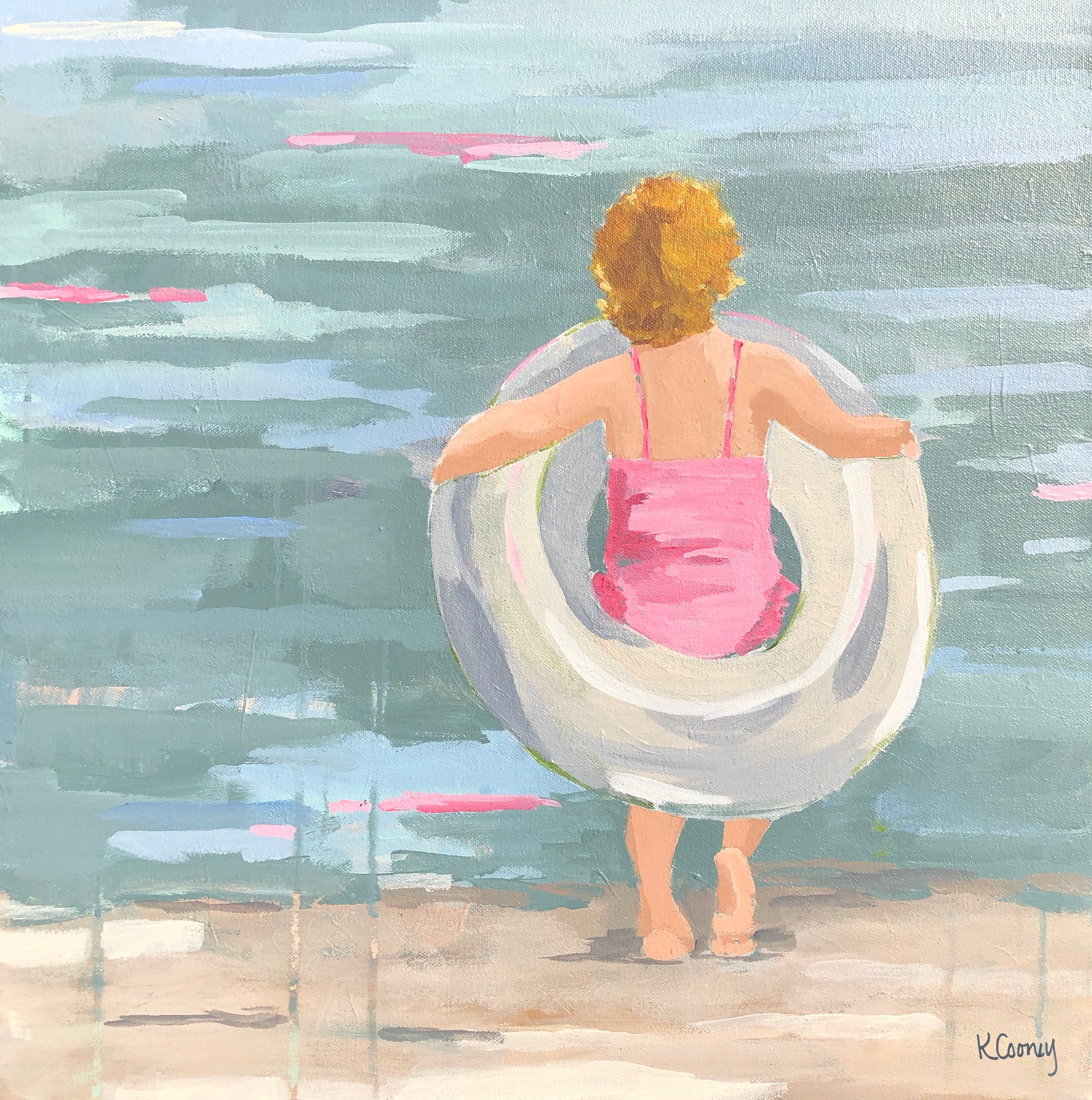 Emily Print - Child at Beach Art | Kristin Cooney Studio